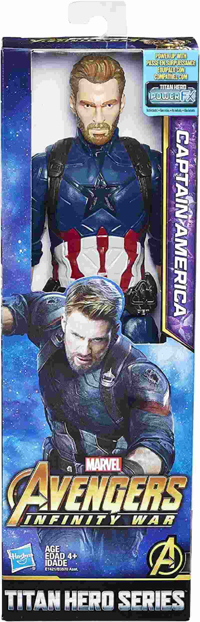 Jual Hasbro Avengers CAPTAIN AMERICA Titan Hero 12 inch action figure ...