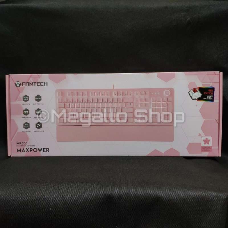 Jual Fantech Sakura Edition Maxpower Mk853 Rgb Mechanical Gaming ...