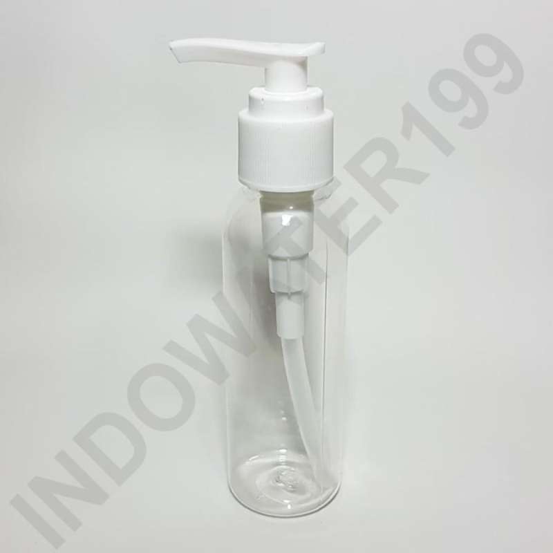 Jual BOTOL PUMP 100 ML BENING TUTUP PUMP PUTIH di Seller INDOWATER199 ...