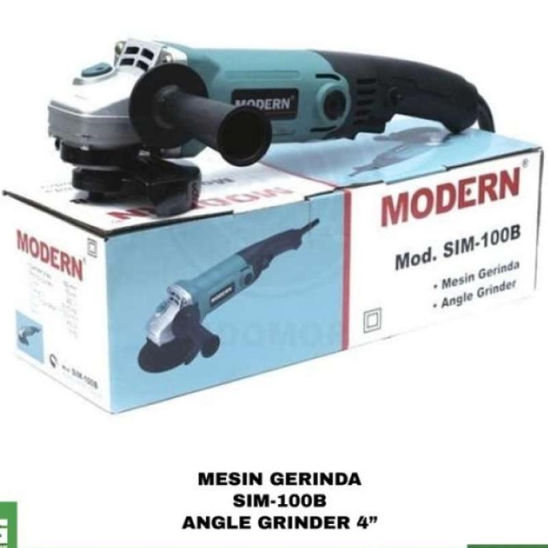 Promo Mesin Gerinda Listrik Gurinda Tangan Modern Sim100 Angle Grinder ...