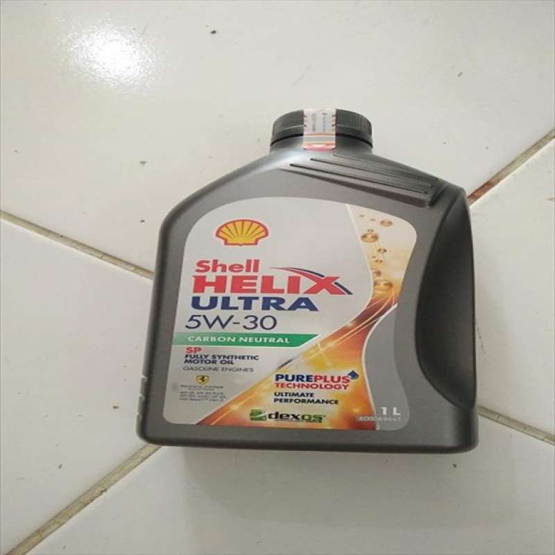 Jual Oli Mesin Mobil Shell Helix Ultra 5W-30 SP Carbon Neutral 1 Liter ...