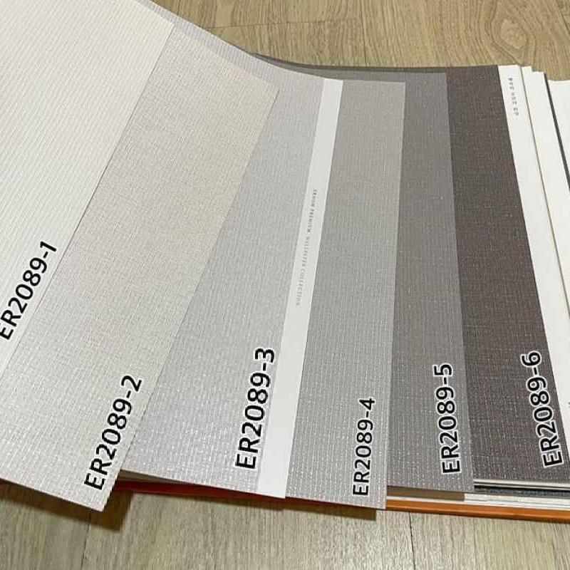 Jual Wallpaper Dinding Korea Polos Tekstur Abstrak Putih Ivory Cream