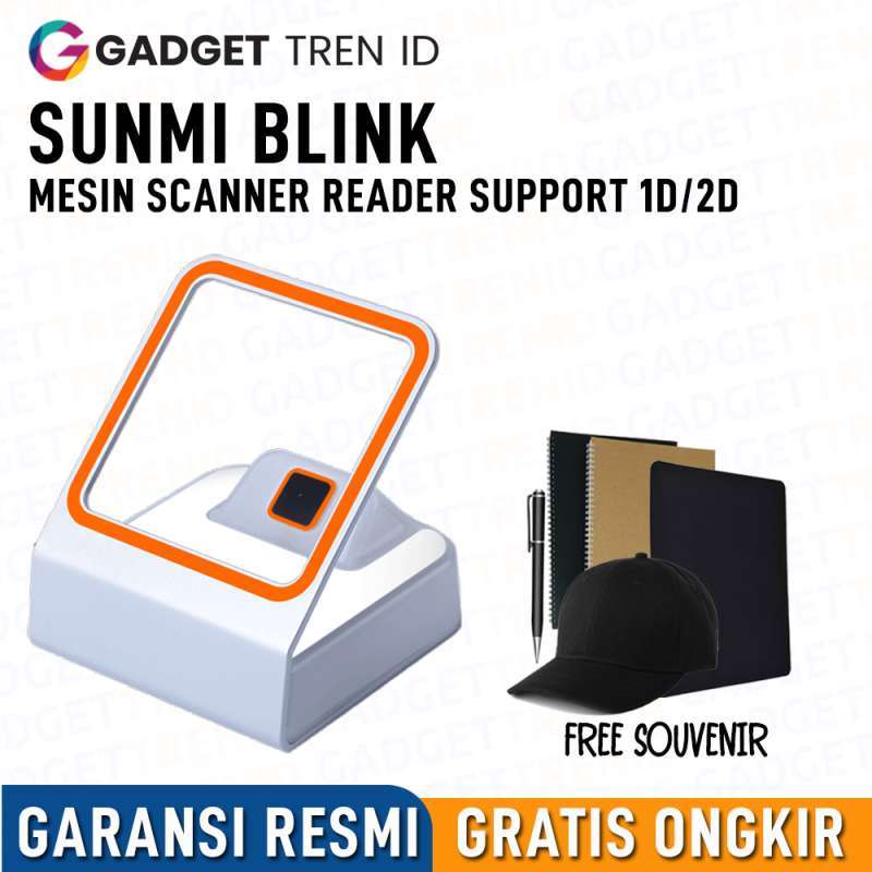 Jual Barcode Scanner Sunmi Blink | Qr Scanner Reader Machine Sunmi ...