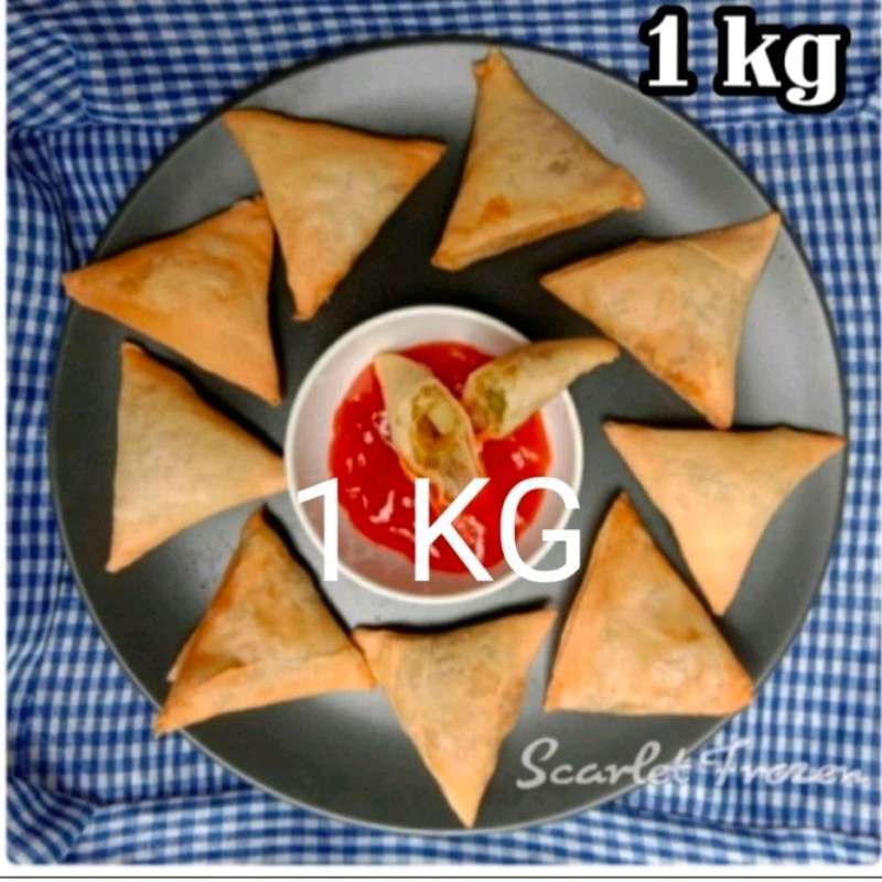 Jual Samosa Curry Potato 1 Kg di Seller Scarlet Frozen - Sunter Jaya ...