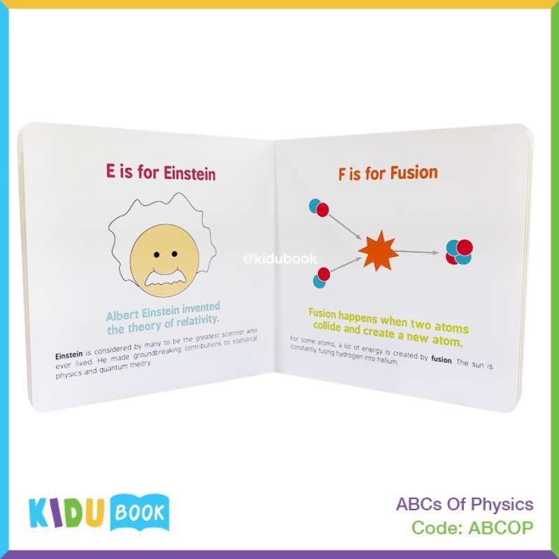 Jual Buku Belajar Anak Abcs Of Physics And Abcs Of Science Kidu Toys ...