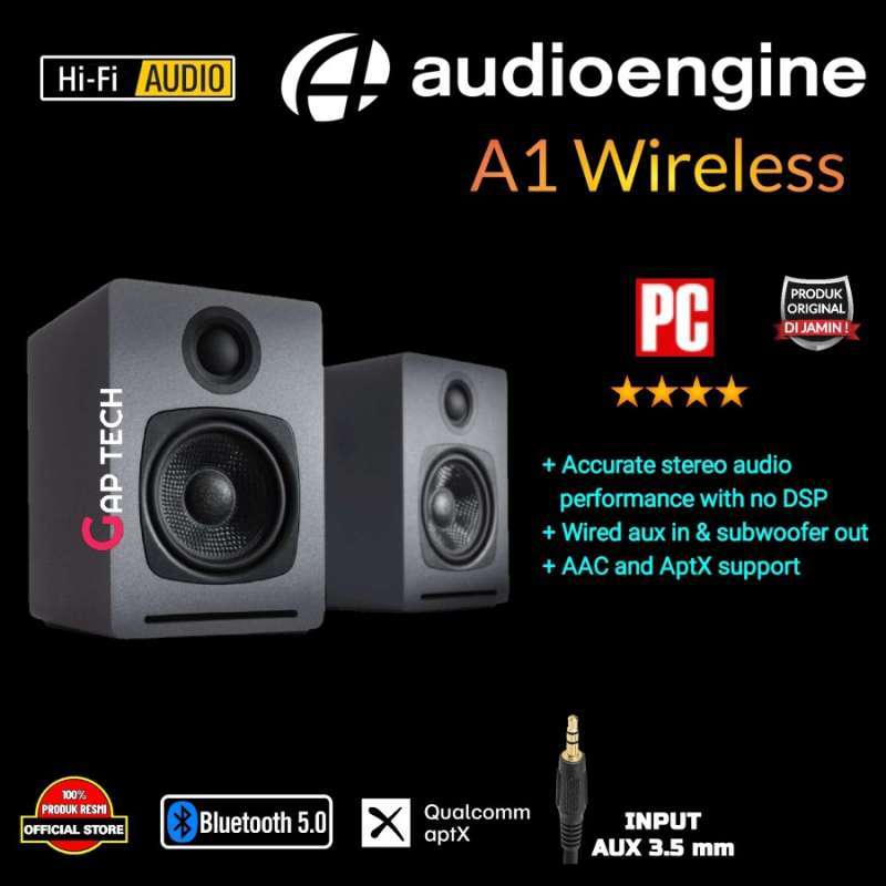 Promo Audioengine A1 Wireless Hi-fi Home Music Stereo Speakers Original ...