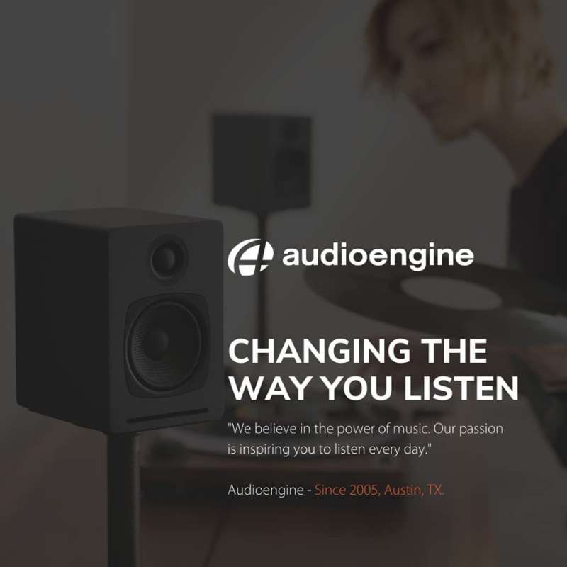 Promo Audioengine A1 Wireless Hi-fi Home Music Stereo Speakers Original ...