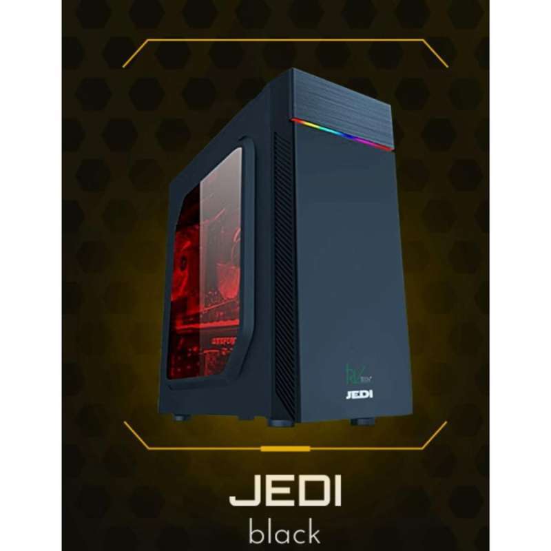 Jual Casing Gaming Cpu Jedi Rvtech + Led (No Fan, No Psu). - Putih di ...