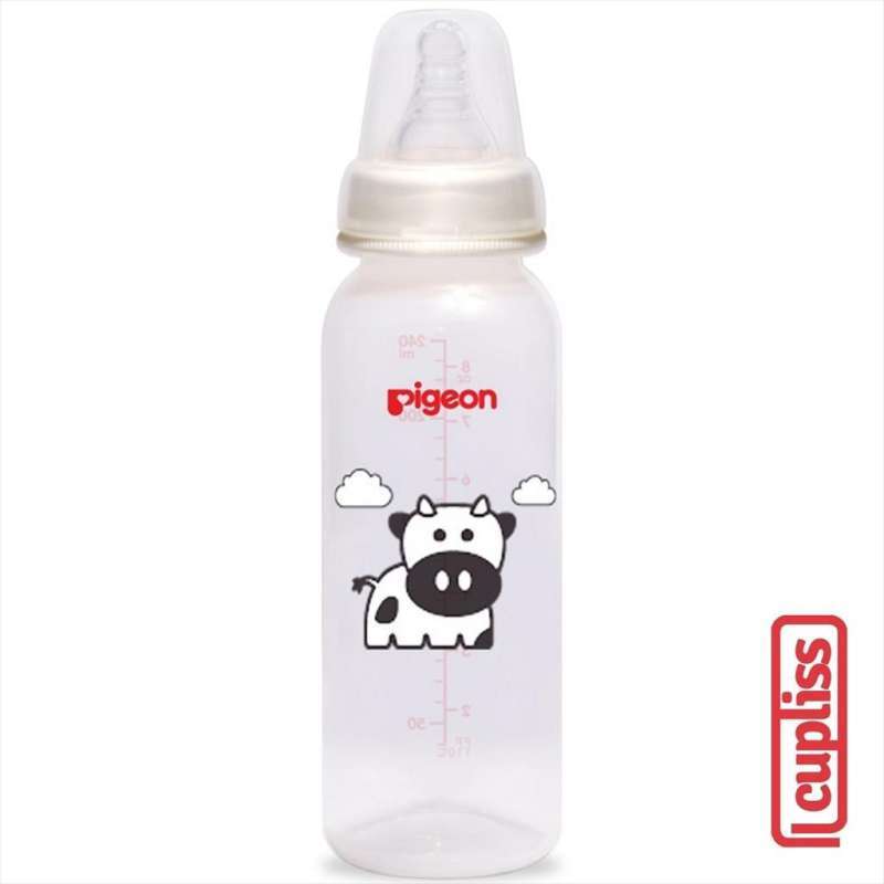 Jual Pigeon Bottle Pp Rp Slim Neck 240 Ml Botol Susu Sapi 240ml Di ...