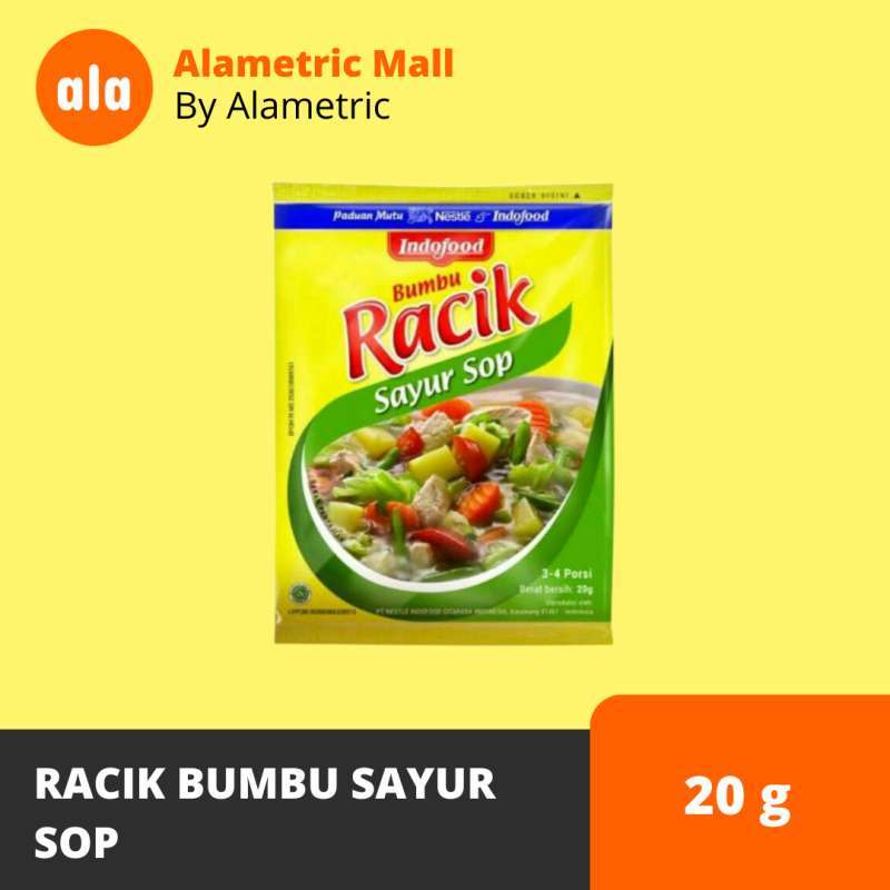 Promo RACIK Bumbu Sayur Sop [20 G] - Alametric Mall Diskon 37% di ...
