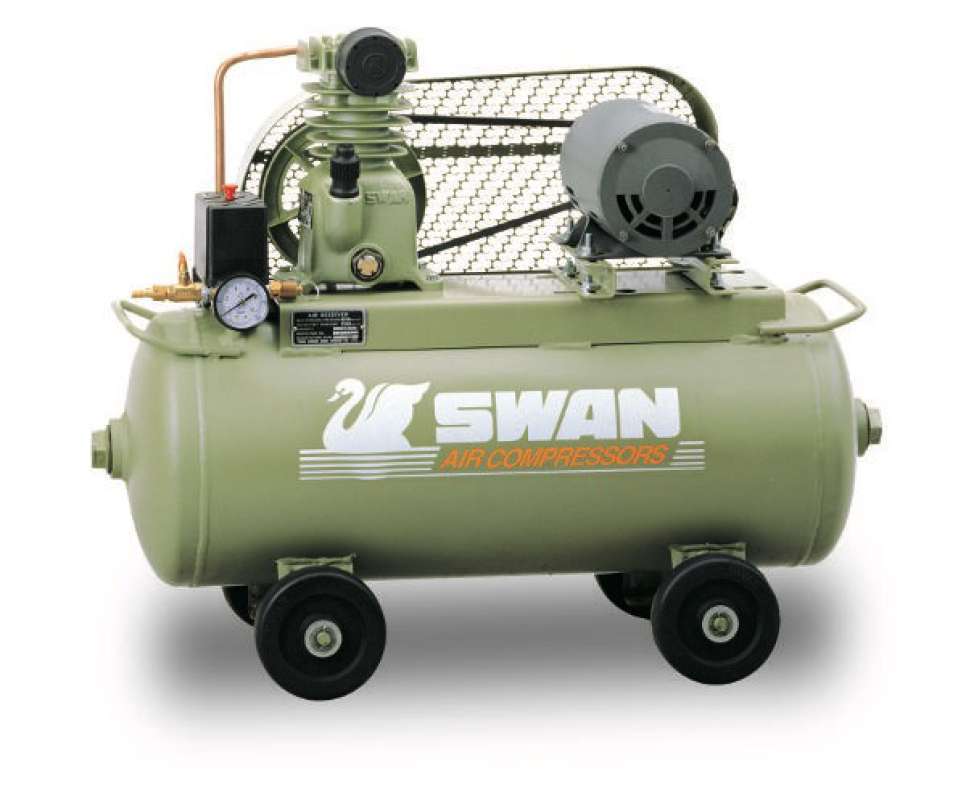 Jual Compressor Angin Swan SP114 with E-Motor Listrik Swan di Seller ...