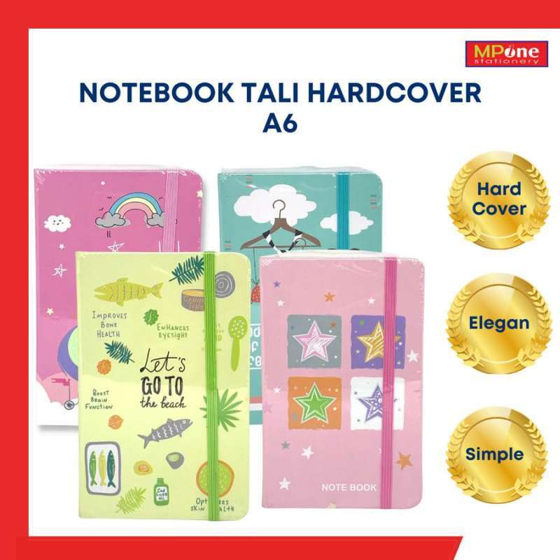 Jual Notebook Buku Tulis / Notebook Tali A6 / Buku Agenda Tali A6 di ...