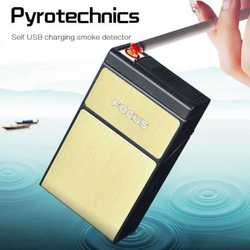 Promo Firetric Kotak Rokok 20 Slot Korek Elektrik Pyrotechnic - Jd-yh048 Diskon 5% Di Seller ...