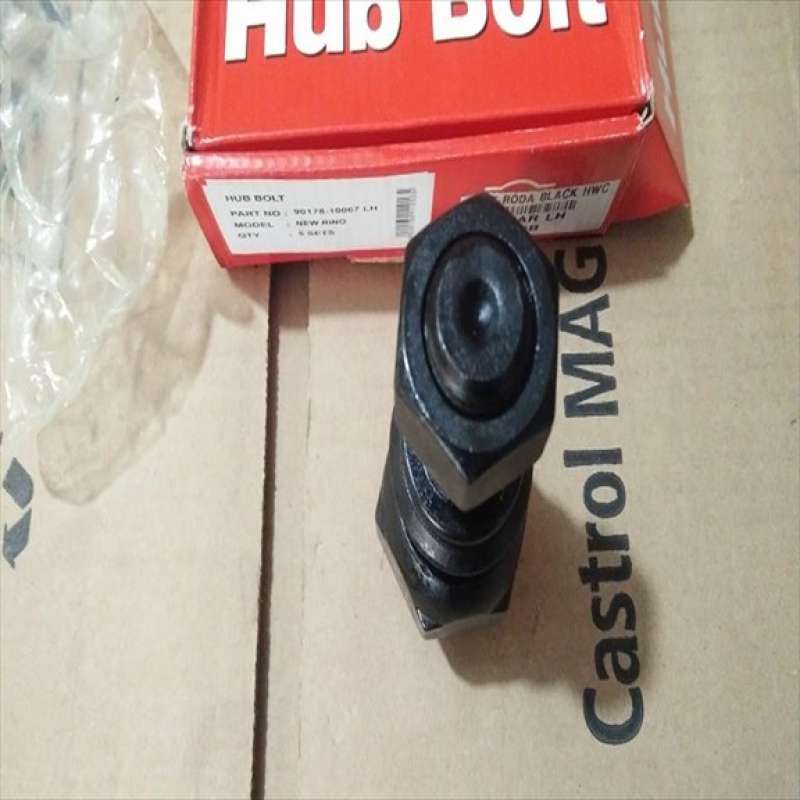 Jual Baut Roda Hub Bolt Truk Dutro Dyna Ht Rino 14b Belakang Kiri Hwc ...