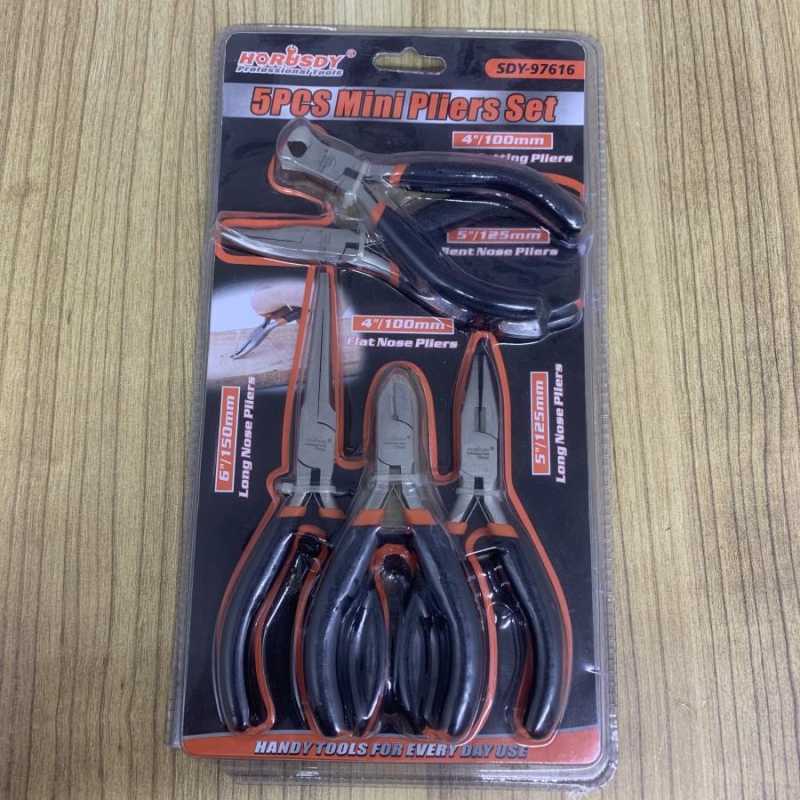 Jual Tang Mini Set 5pcs 4.5 - Tang Pliers Set 5pcs - Tang Precision ...