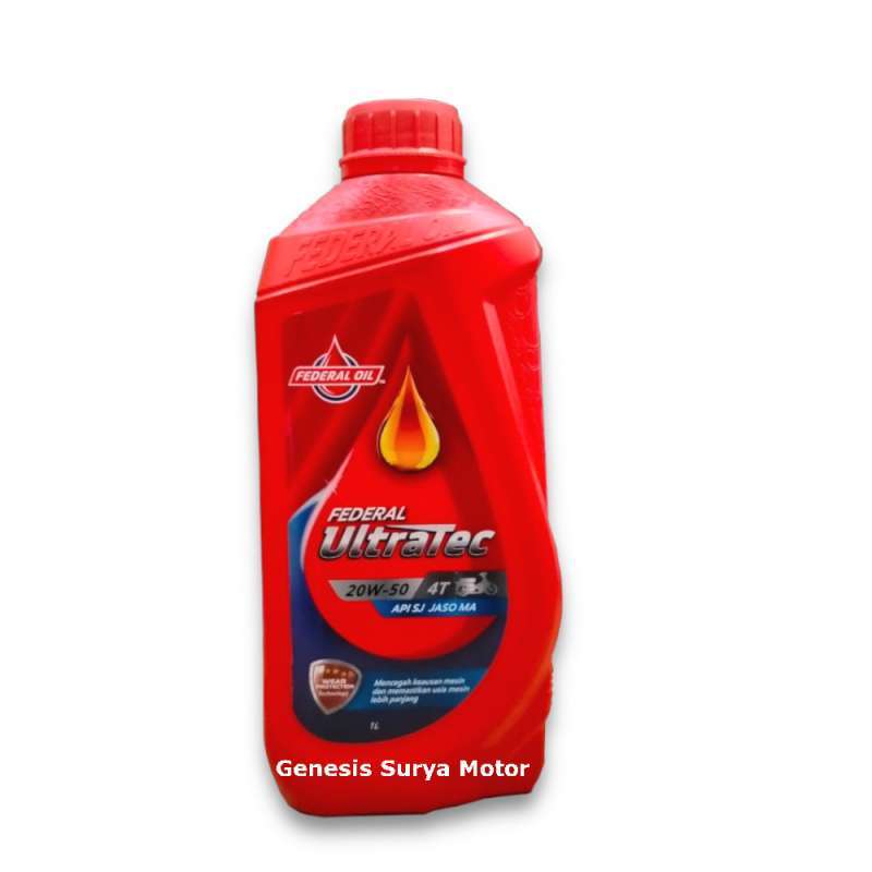 Promo Federal Ultratec 20w50 1lt Megapro Lama, Primus, Monoshock, Glpro ...