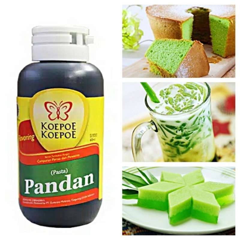 Jual PASTA PANDAN 60 ML PERISA AROMA PANDAN ESEN PANDAN PEWARNA MAKANAN ...