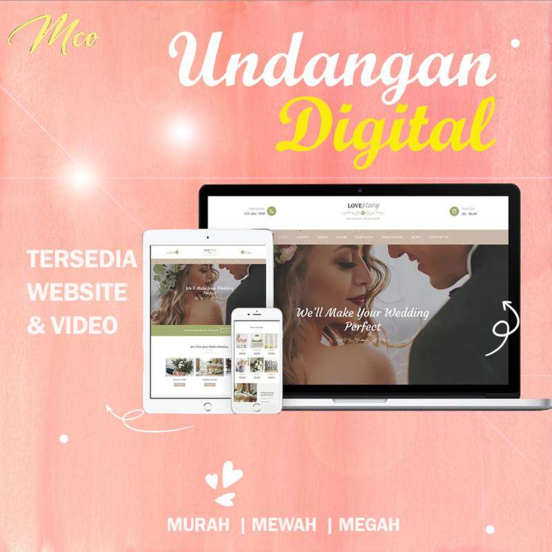 Jual Undangan Digital | Jasa Design Undangan Digital | Undangan Website di Seller MCO Studio ...