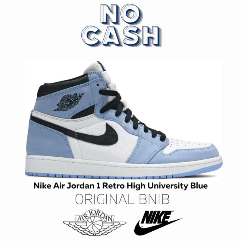 Jual Nike Air Jordan 1 Retro High University Blue Original BNIB - 40 di ...