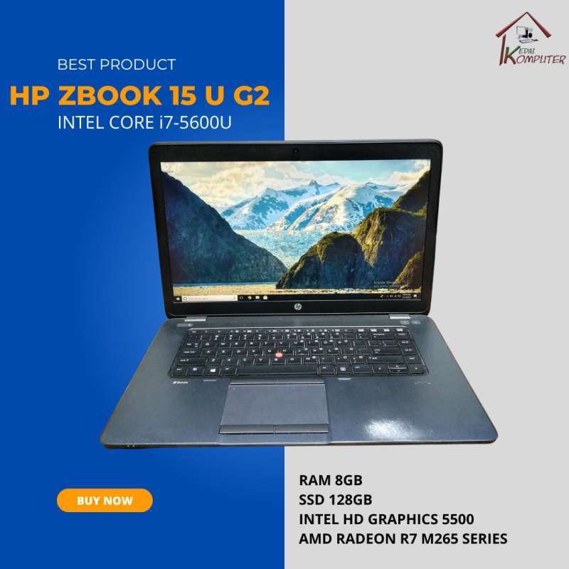 Promo LAPTOP HP ZBOOK 15U G2 CORE i7 GEN 5 AMD RADEON R7 Diskon 4% di ...