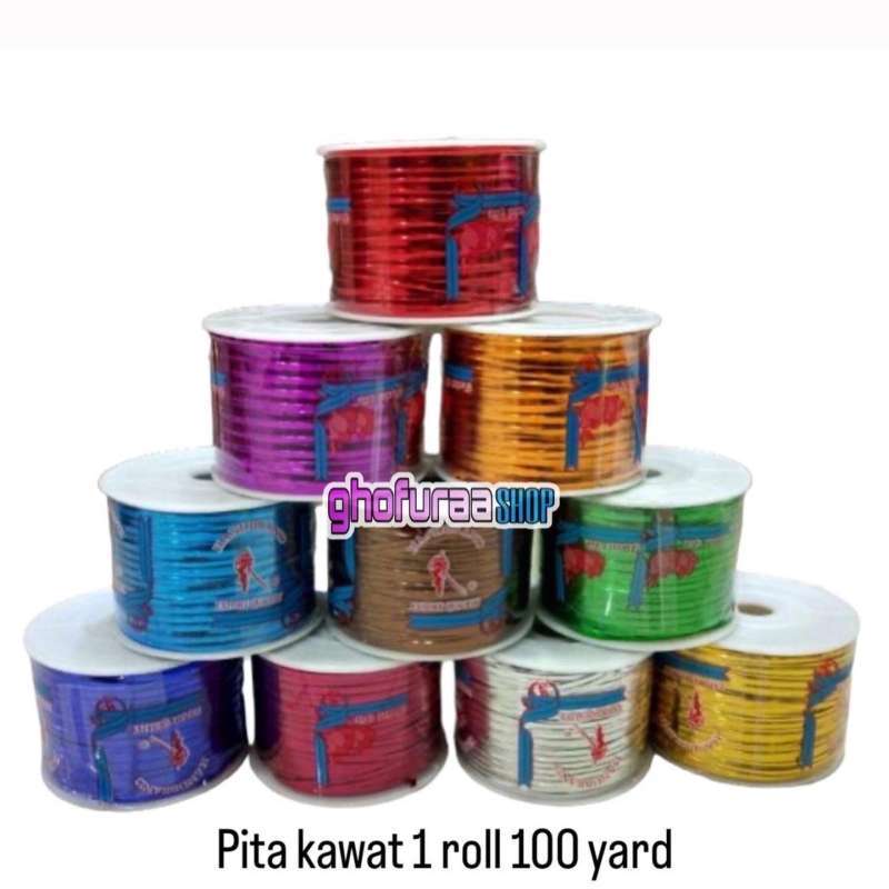 Jual Pita Kawat - Pita ikat souvernir snack ulang tahun nikahn ikat ...