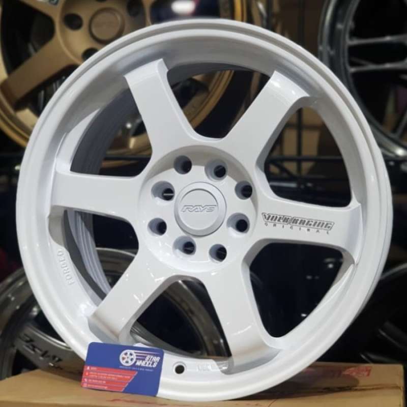 Jual Velg Rays TE37 R16X7 ET40 PCD 8 4X100 4X114 di Seller Star Wheels ...
