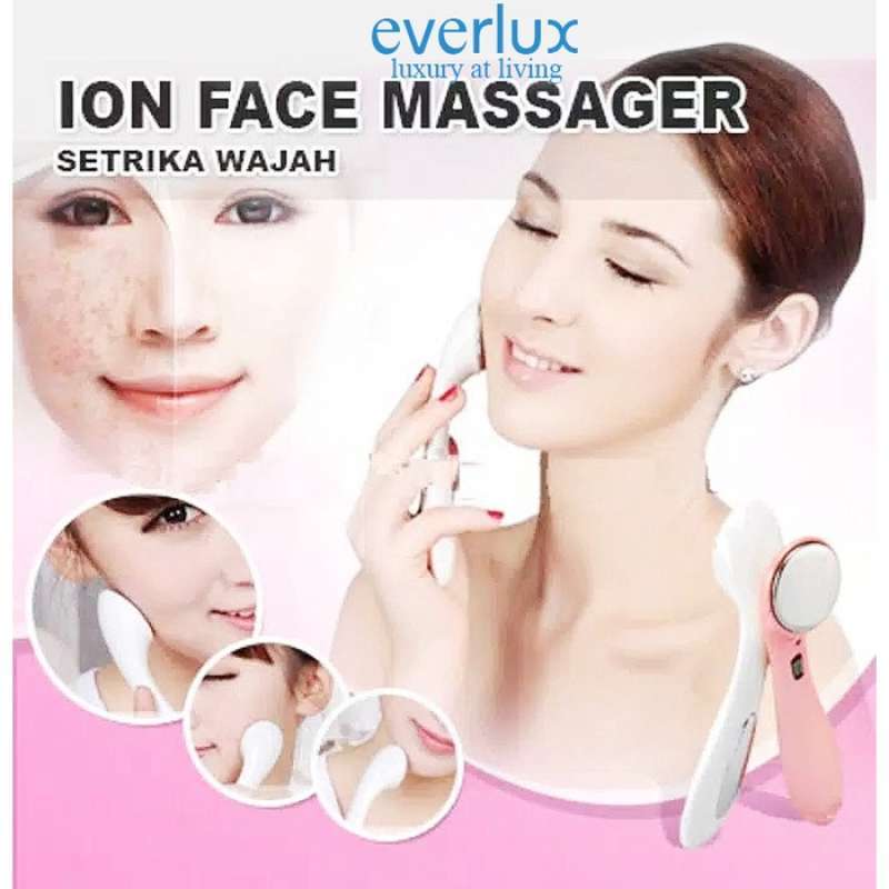 Promo Setrika Wajah Beauty Face Massager Pemijat penghalus| Skin Care ...