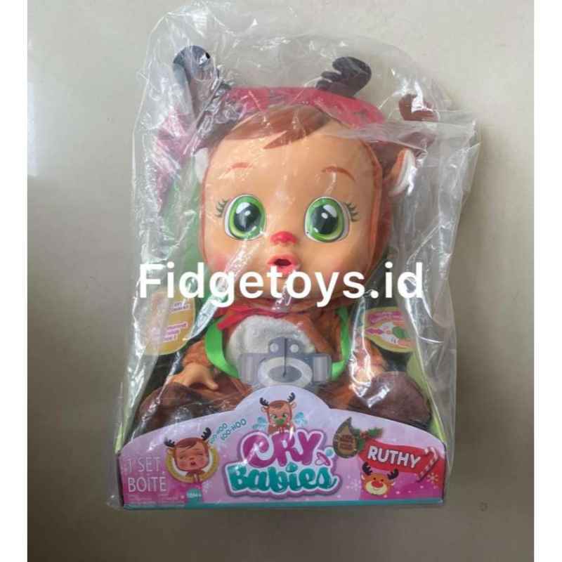 Jual Cry Babies Ruthy the Reindeer Doll di Seller fidgetoys.id - Karet ...
