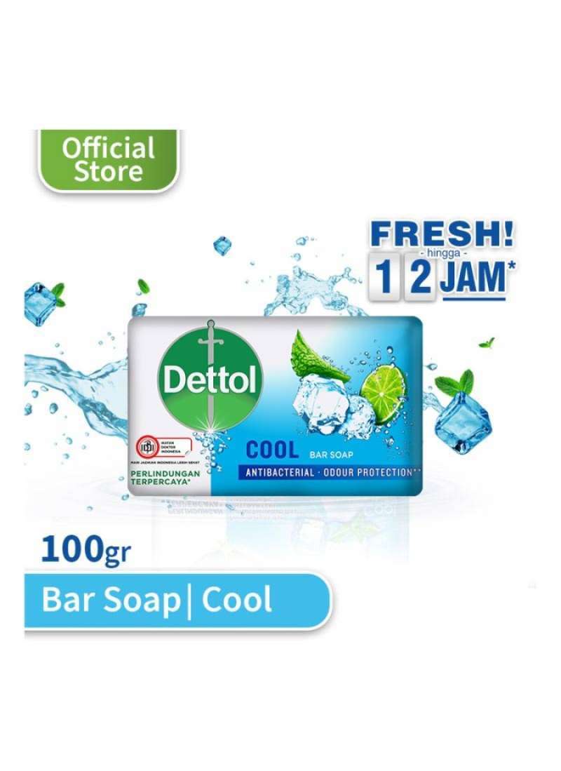 Jual DETTOL BAR SOAP COOL 100GR /PCS 106882 di Seller Assalaam ...