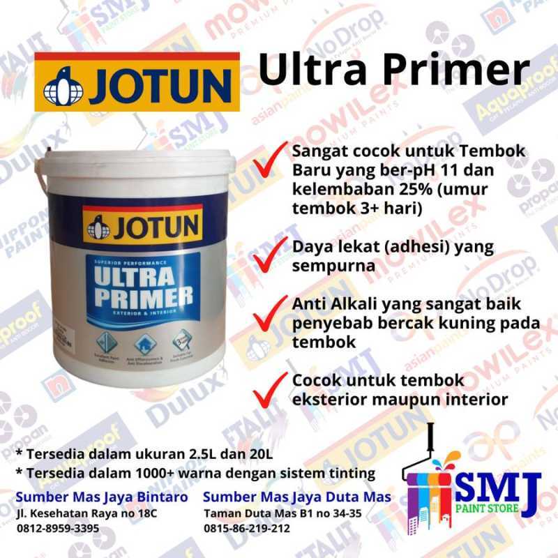 Jual Cat Dasar Tembok Interior & Eksterior Jotun ULTRA PRIMER kemasan ... Jual Cat Dasar Tembok Interior & Eksterior Jotun ULTRA PRIMER kemasan ...