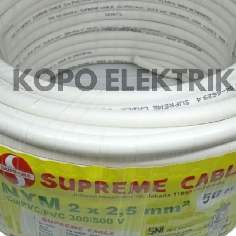 Jual Kabel Instalasi Listrik Tunggal Nya 50 Meter Original Murah ...
