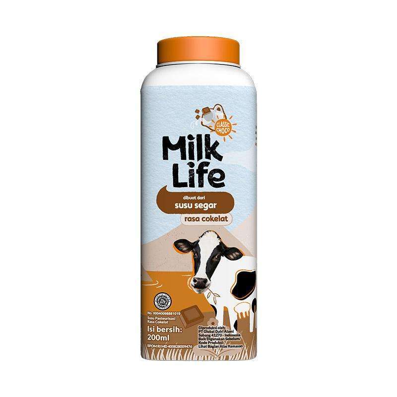 Jual MILK LIFE FRESH MILK CHOCOLATE 200 ML di Seller FRESTIVE ...