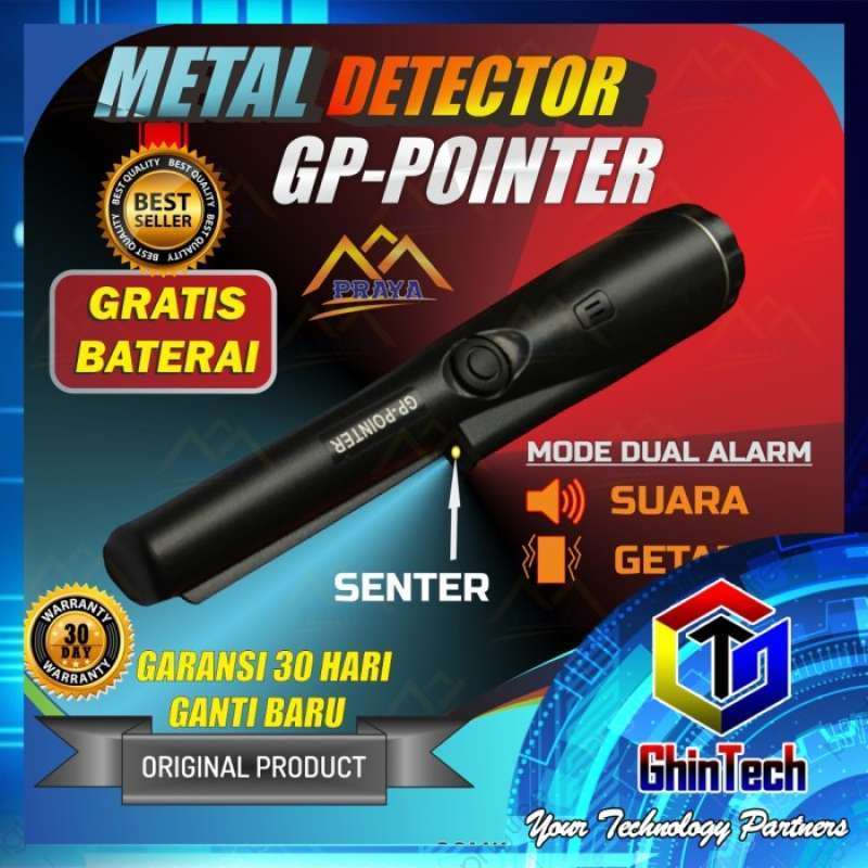 Promo Gp Pointer S Metal Detektor / Alat Deteksi Logam Metal Emas Perak ...