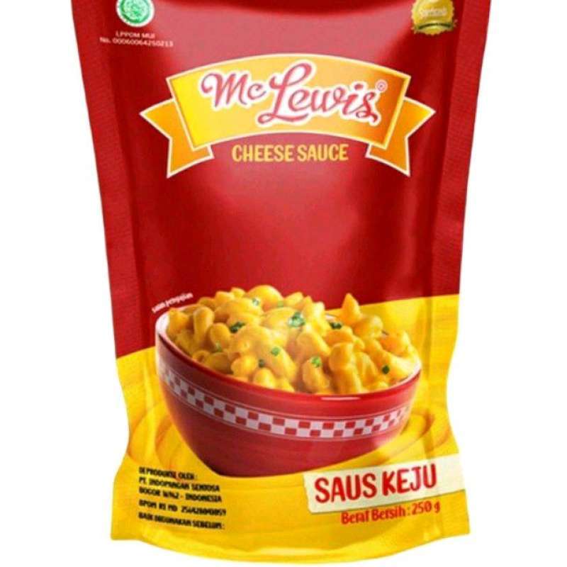 Jual Mc Lewis Cheese Sauce 250gr Mc Lewis Saus Keju Di Seller Toko ...
