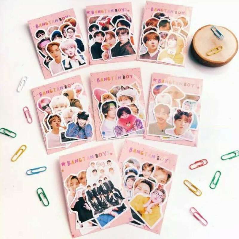 Jual Stiker BTS / Stiker Set BTS / Sticker tumblr aesthetic bts Su di ...