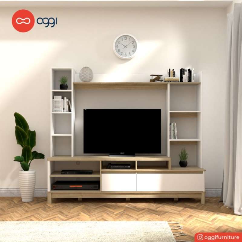 Jual Oggi - Lemari Tv / Wall Unit / Oggi Lyra Wall Unit 200 di Seller ...