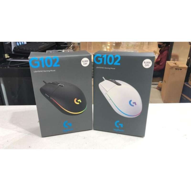 Jual MOUSE GAMING LOGITECH G102 V2 LIGHTSYNC di Seller Mantap Baru - Mantap Baru | Blibli