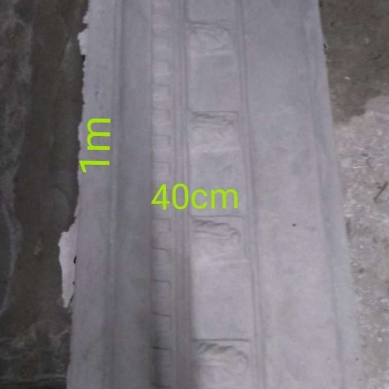 Jual Lisplang Grc Beton Motif Korbel 40cm X1m Di Seller Terawangan Grc ...