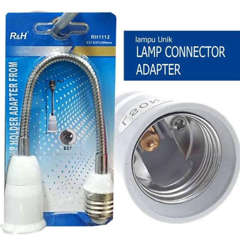 Jual Lampu Unik Socket Dekorasi Ruangan Lamp Connector Adapter Leher ...