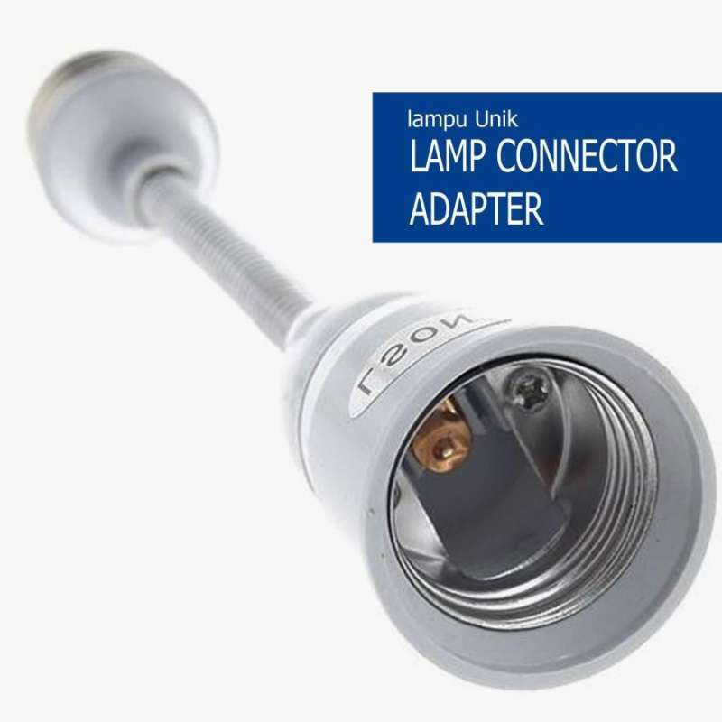Jual Lampu Unik Socket Dekorasi Ruangan Lamp Connector Adapter Leher ...