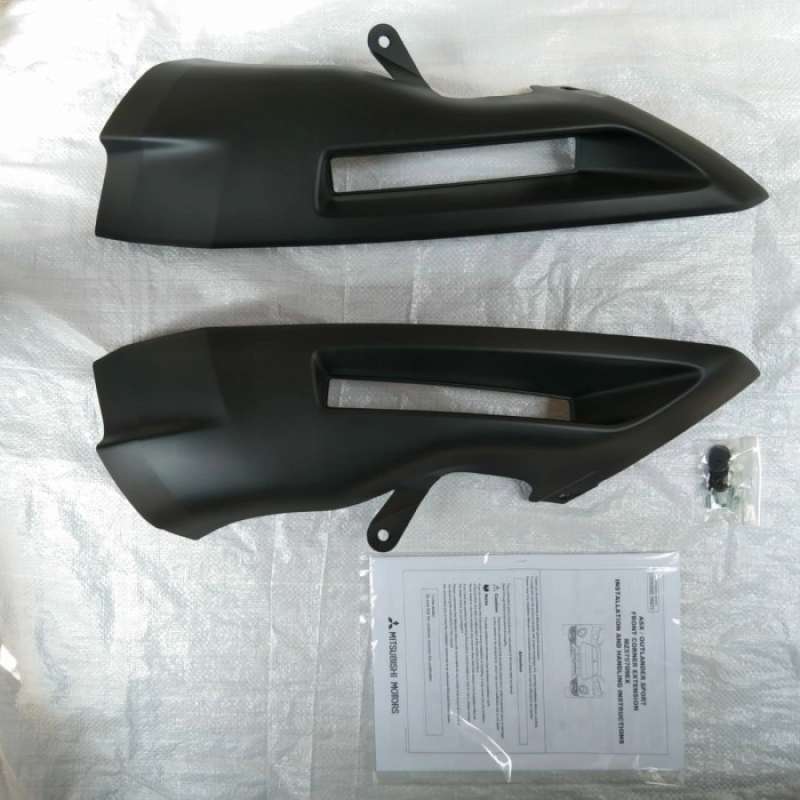Jual Front Corner Extension Spoiler Bumper Depan 1 Set Outlander ...