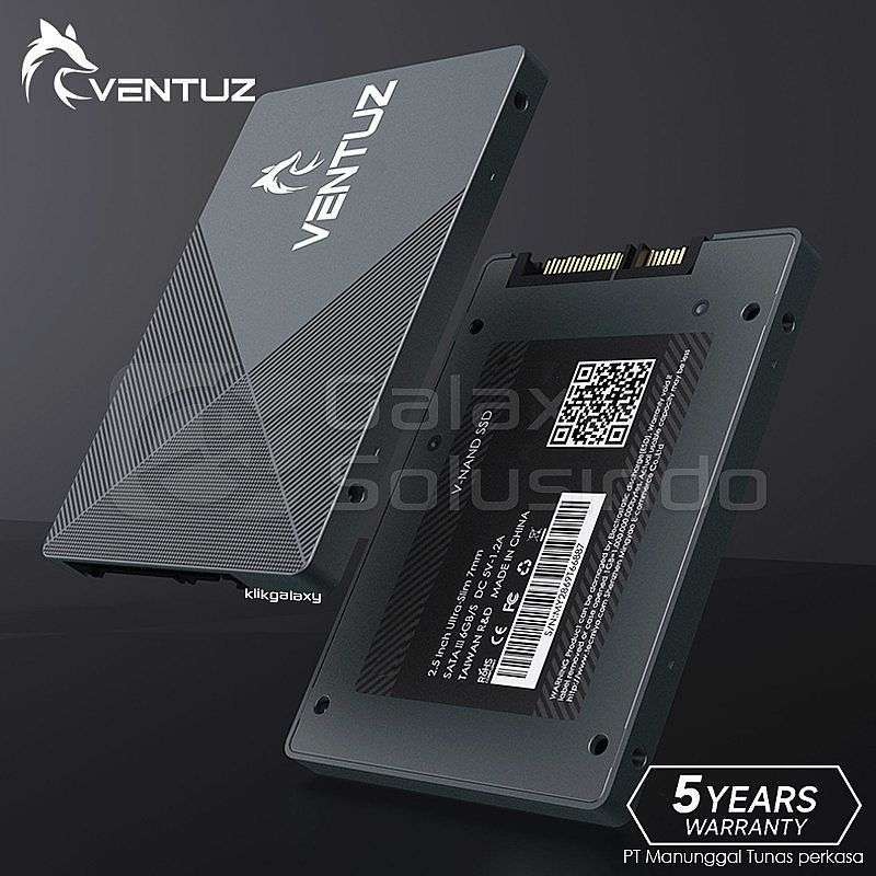 Promo VENTUZ Force 256GB 2.5 SATA SSD Diskon 1% di Seller Galaxy ...