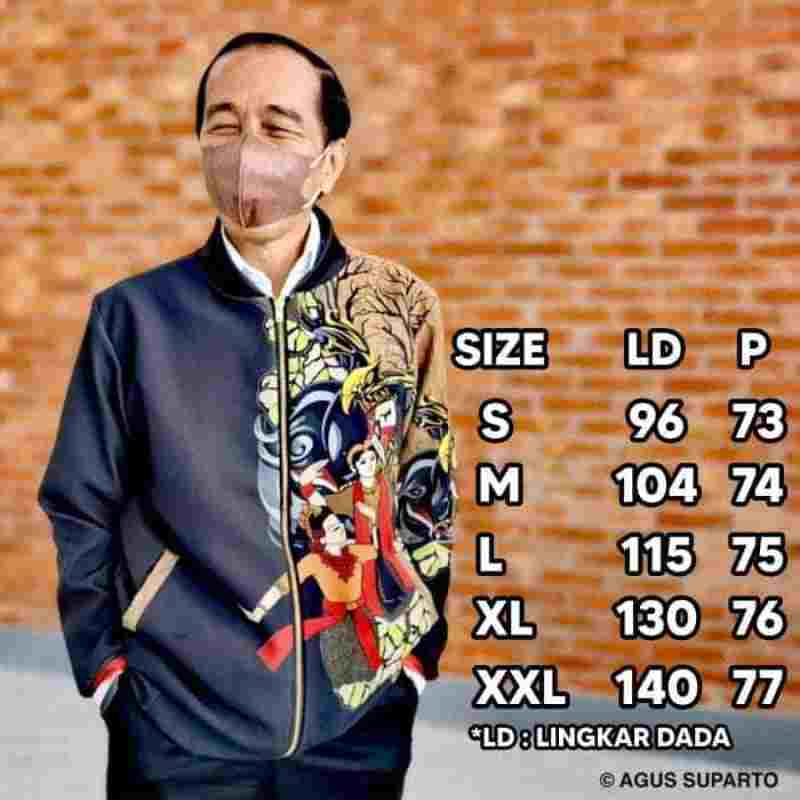 Promo JAKET PAK JOKOWI BLORA - ORIGINAL SNAP CUSTOMWEAR - JAKET VIRAL ...