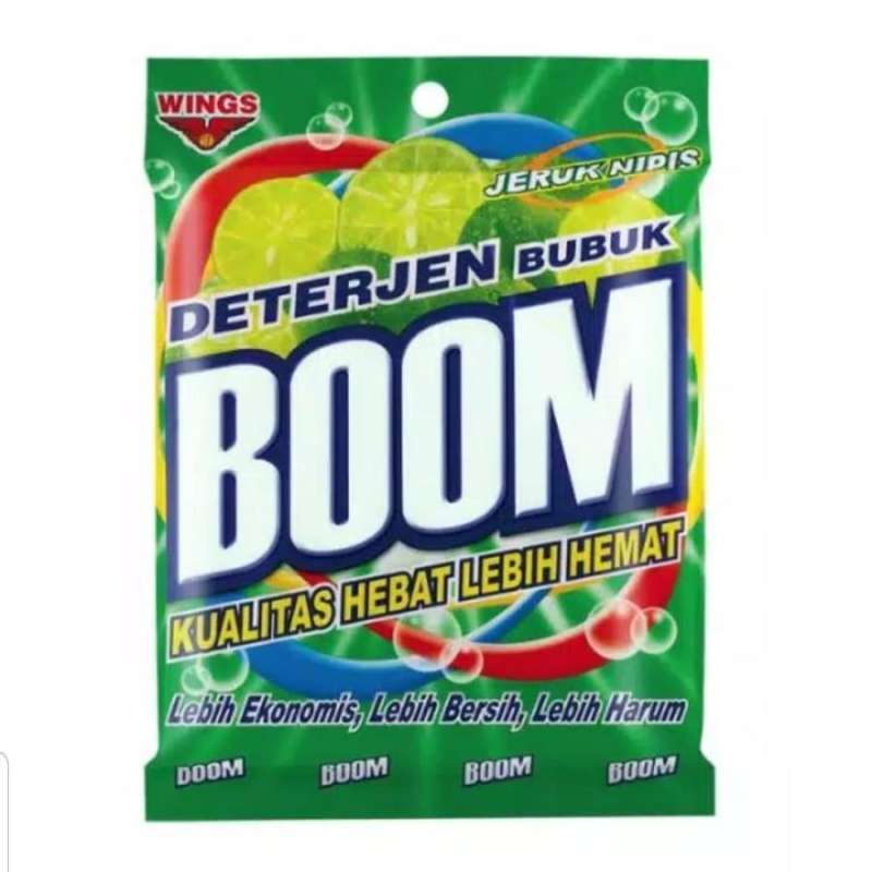 Jual BOOM detergen bubuk jeruk nipis 350g di Seller Srisusan Shop ...