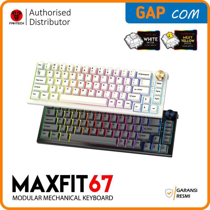 Promo Keyboard Gaming Wireless Modular Mechanical Fantech Mk858 ...