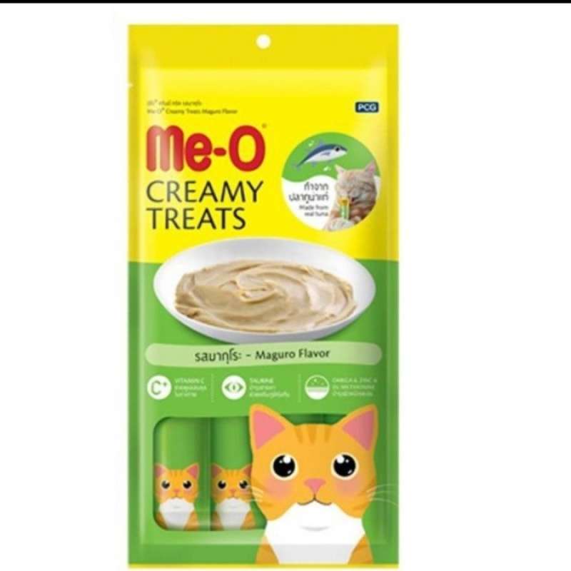 Jual Meo Creamy Treats 4x15gr Snack Kucing Meo/Me-O Treat/Makanan ...