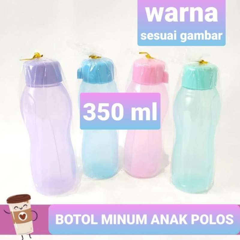 Jual Botol Minum Warna 350 Ml Cantik Polos Di Seller Praline Shoppe ...