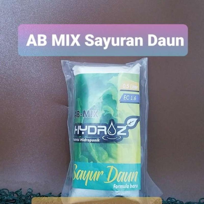 Jual Nutrisi Hidroponik AB MIX 1 Liter Sayuran Daun Pupuk di Seller ...