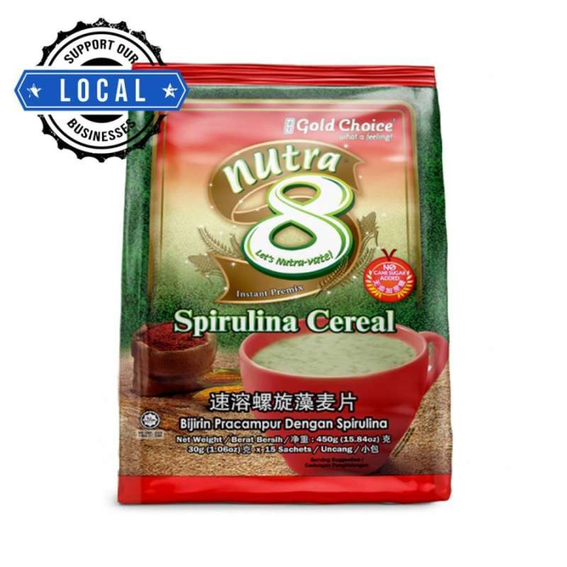 Jual Gold Choice Nutra8 Spirulina Cereal (Unsweetened) di Seller Gunung ...