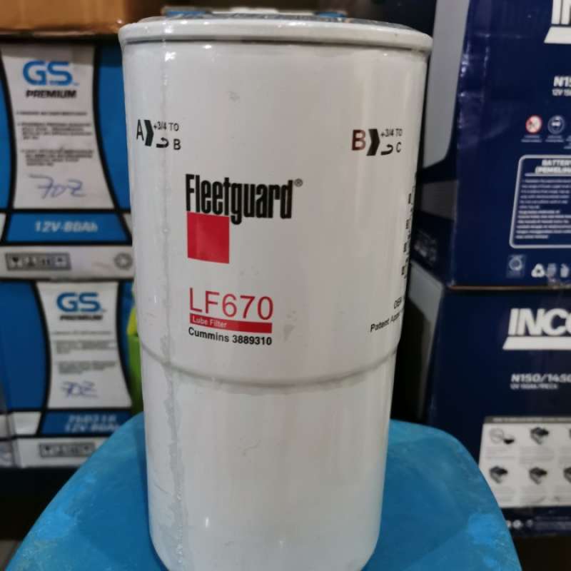 Jual Oil Filter Fleetguard Lf670/lf-670/lf 670 Filter Oli Di Seller ...